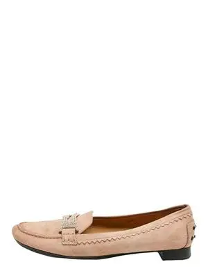 TOD'S Gommino Suede Loafers - Neutrals