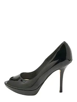 Dior Miss Peep-toe Platform Pumps - Black