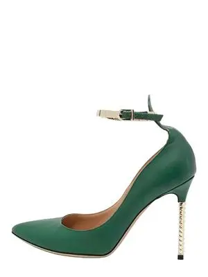 Valentino Garavani 100mm Studded-heel Pumps - Green