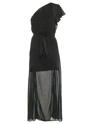 Maje Embellished Maxi Dress - Black