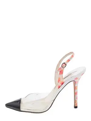 SOPHIA WEBSTER 120mm Transparent-panel Pumps - White