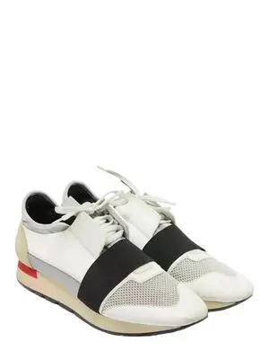Balenciaga Race Runner Sneakers - White