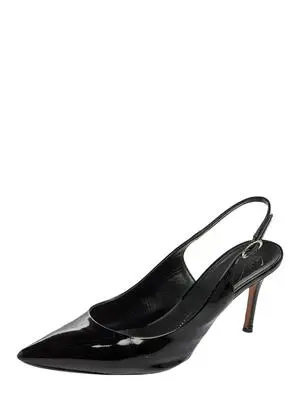 GIUSEPPE ZANOTTI 80mm Pointed-toe Slingback Pumps - Black