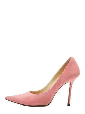 JIMMY CHOO 110mm Love Suede Pumps - Pink