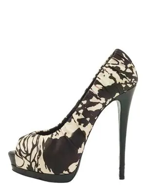 GIUSEPPE ZANOTTI 155mm Peep-toe Pumps - Black