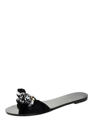 SOPHIA WEBSTER Jada Flat Sandals - Black