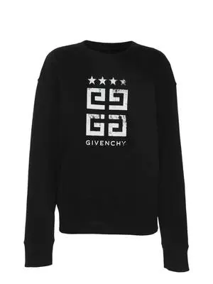 Givenchy Logo-print Sweatshirt - Black