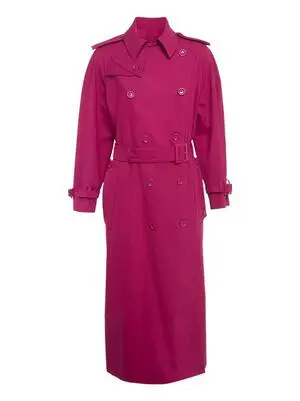 Dolce & Gabbana Double-breasted Trench Coat - Pink