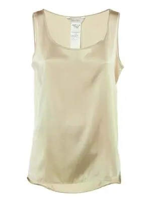 Max Mara Satin Tank Top - Neutrals