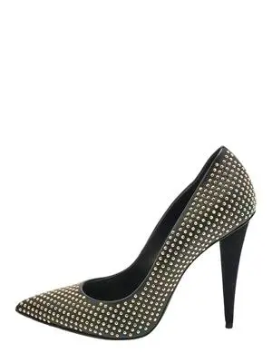 GIUSEPPE ZANOTTI Ester Studded Leather Pumps