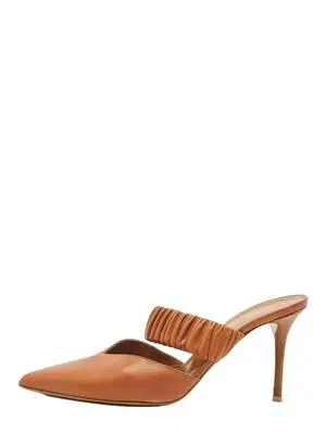 MALONE SOULIERS Mathilda Leather Mules - Brown