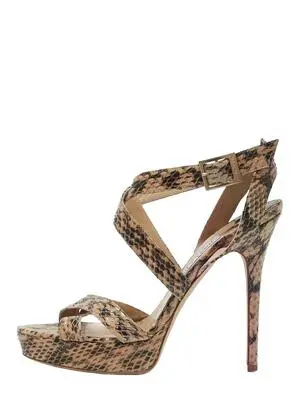 JIMMY CHOO 135mm Leather Sandals