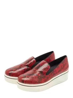 Stella McCartney Platform Loafers - Red