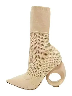 Burberry 100mm Knitted Pumps - Neutrals