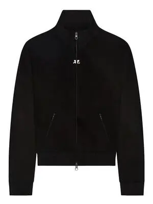 COURREGES Zip-up Jacket - Black