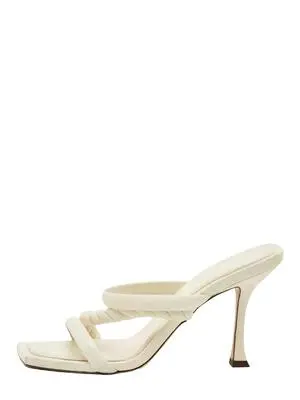 JIMMY CHOO Diosa Twisted-strap Sandals - Neutrals