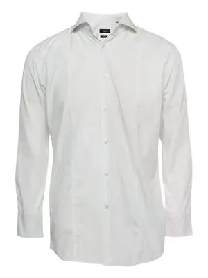 BOSS Philip Long-sleeve Button-fastening Shirt - White