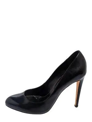 SERGIO ROSSI 110mm Leather Pumps - Black