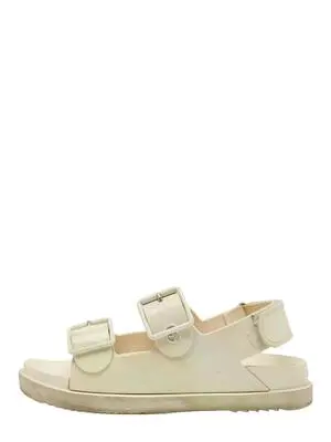 Gucci Double G Buckle Sandals - Neutrals
