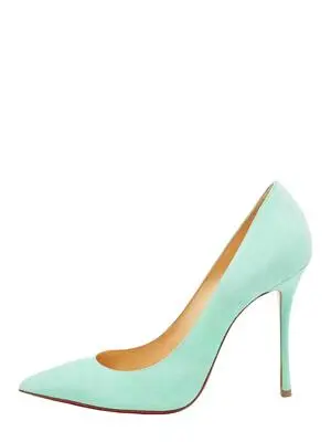 CHRISTIAN LOUBOUTIN 110mm Suede Pumps - Blue