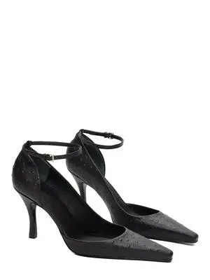 LOULOU DE SAISON Scala Ankle-Strap Pumps