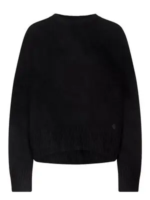 Loulou De Saison Anton Crew-neck Sweater - Black