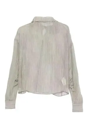 THE GARMENT Delfi Ruffled Blouse - Grey