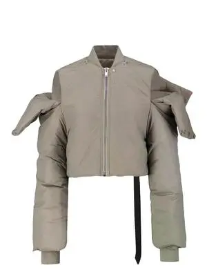 Rick Owens Padded Zip-up Jacket - Neutrals