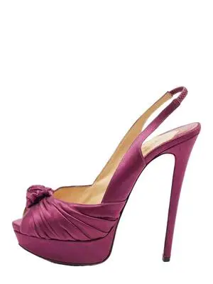 CHRISTIAN LOUBOUTIN Jenny Slingback Pumps - Purple