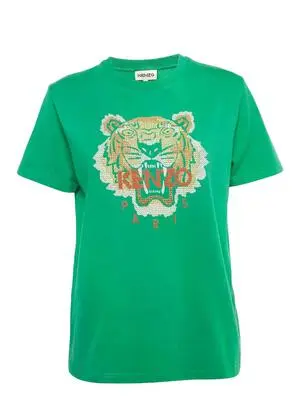 KENZO Lion-Embroidered T-Shirt