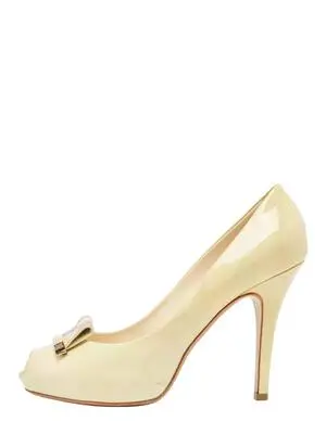 LOUIS VUITTON 110mm Leather Pumps - Neutrals