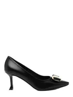 FERRAGAMO 80mm Vara Bow Pumps - Black