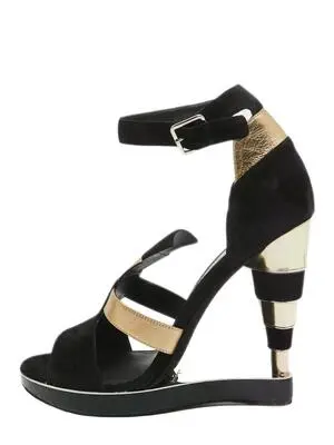 SALVATORE FERRAGAMO 130mm Lexus Panel Platform Sandal