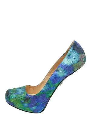NICHOLAS KIRKWOOD 130mm Block-heel Pumps - Blue