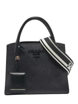 Prada Leather Tote - Black