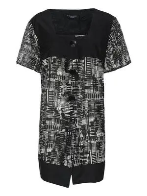 Marina Rinaldi Square-neck Top - Black