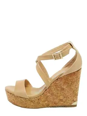 JIMMY CHOO Portia Wedge Sandals