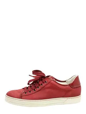 TOD'S Leather Sneakers - Red