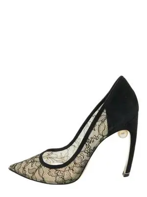 NICHOLAS KIRKWOOD Mira Lace Suede Pumps