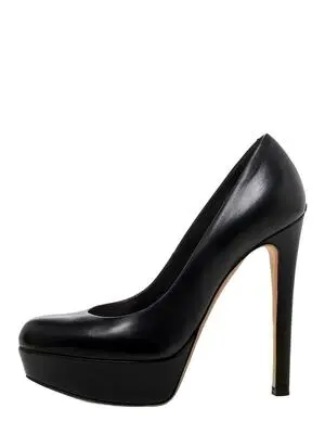 Dior 130mm Leather Pumps - Black