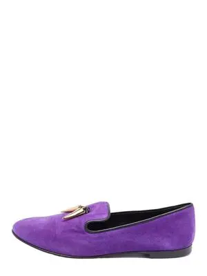 GIUSEPPE ZANOTTI Kevin Suede Pumps - Purple