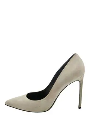 Saint Laurent Anja Stiletto Pumps - Grey