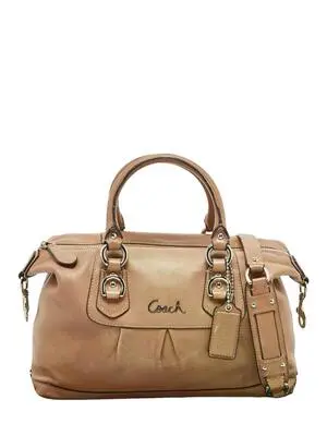 COACH® Leather Tote Bag - Neutrals