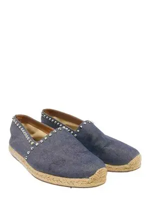 CHRISTIAN LOUBOUTIN Denim Espadrilles - Blue