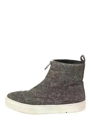 Celine 462019 Felt High-top Sneakers - Grey