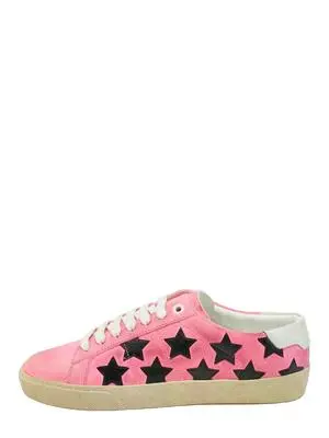Saint Laurent Court Classic Stars Sneakers - Pink
