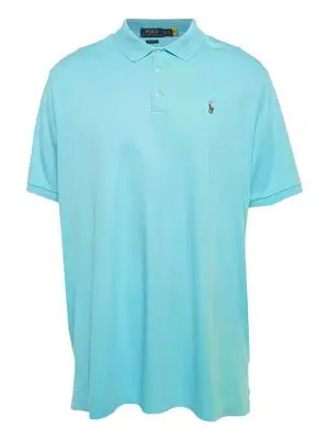 Polo Ralph Lauren Embroidered-logo Polo Top - Blue
