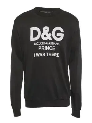 Dolce & Gabbana Logo-print Sweatshirt - Black