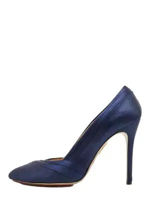 CHARLOTTE OLYMPIA Satin Pumps - Blue