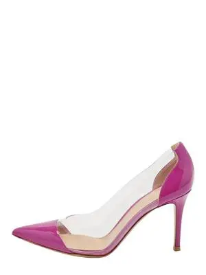 GIANVITO ROSSI 90mm Plexi Stiletto Pumps - Pink